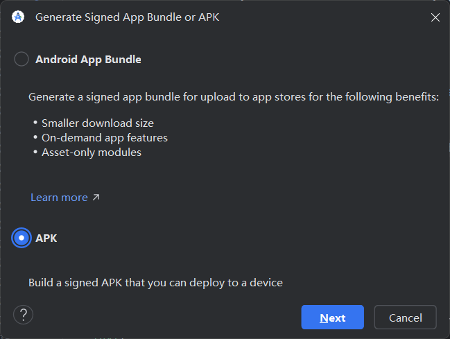 Android Studio打包APK，包括Release和Debug模式