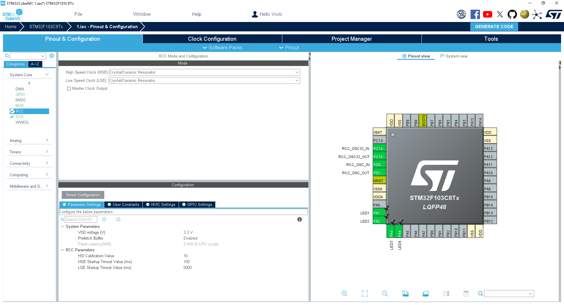 Proteus基于HAL库仿真STM32F103C8T6
